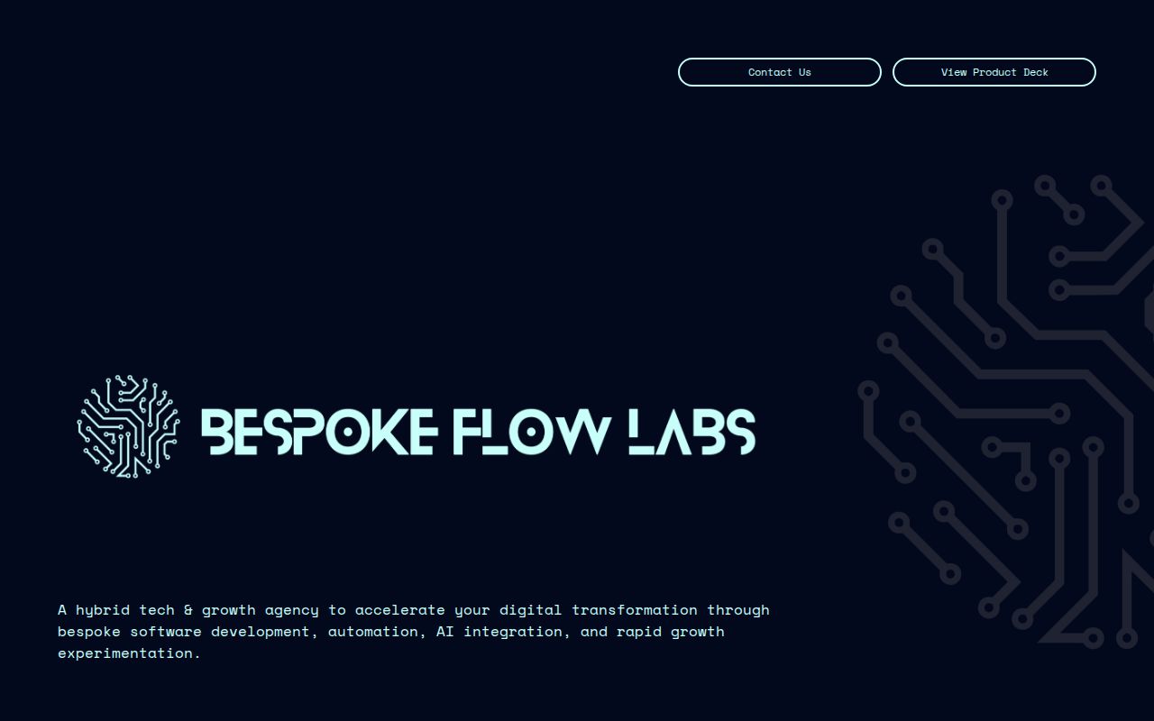 Bespoke Flow Labs